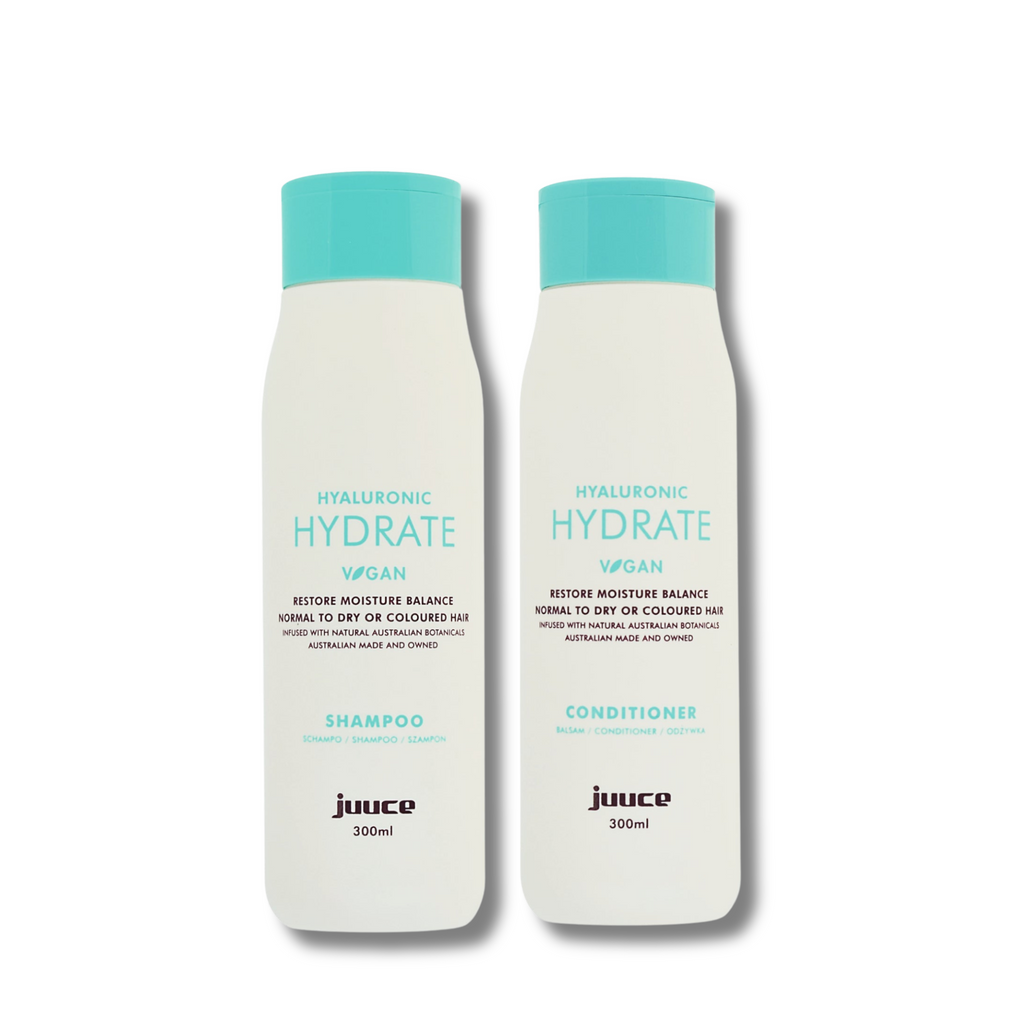 Juuce Hyaluronic Hydrate Duo – Shampoo & Conditioner for Dry Hair – Haircare Superstore