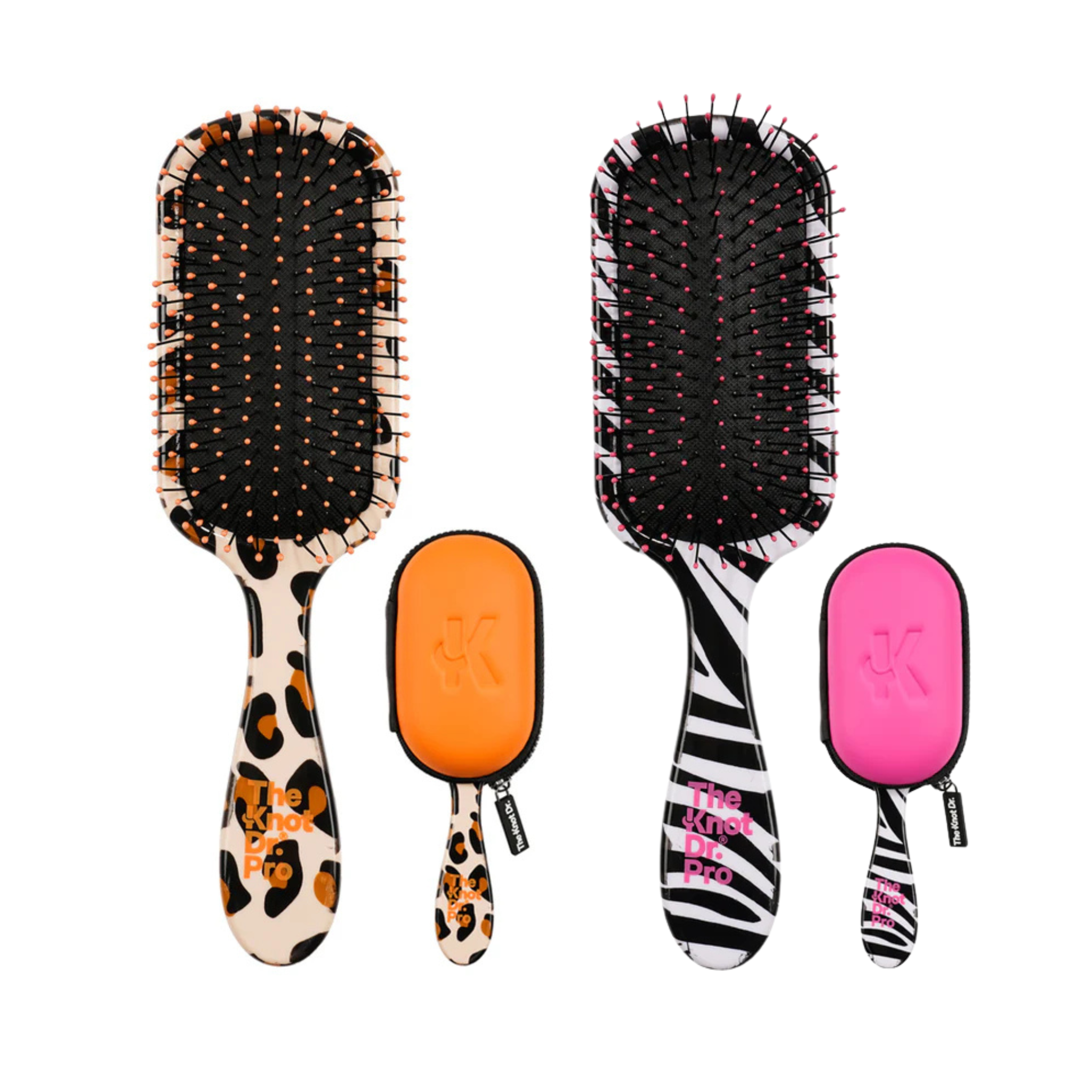 The Knot Dr. Pro Wet and Dry Detangle Brush with Headcase – Haircare ...
