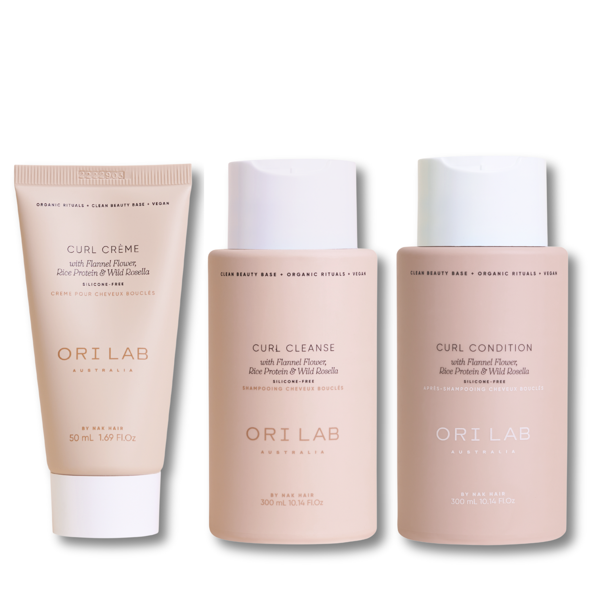 ORI Lab Curl Trio | Curly Girl Method Approved | Sulphate-Free ...