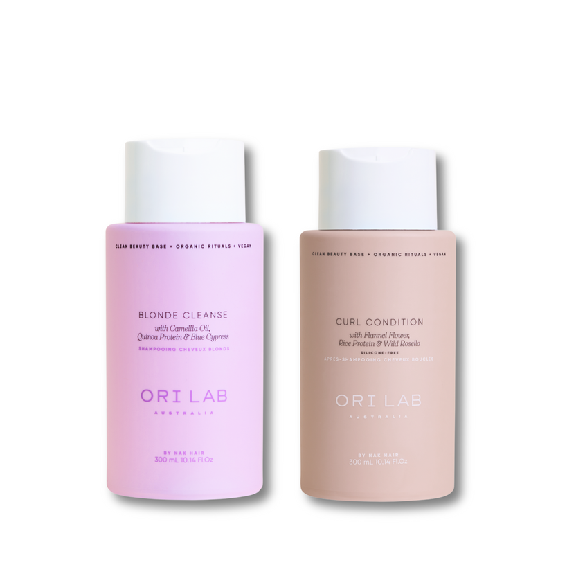 Ori Lab Mix-n-Match Duo for Dry, Damaged, Coloured, and Curly Hair ...